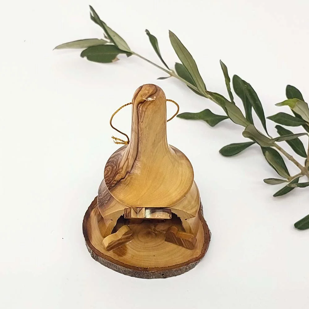 Nativity Scene Bell Christmas Ornament