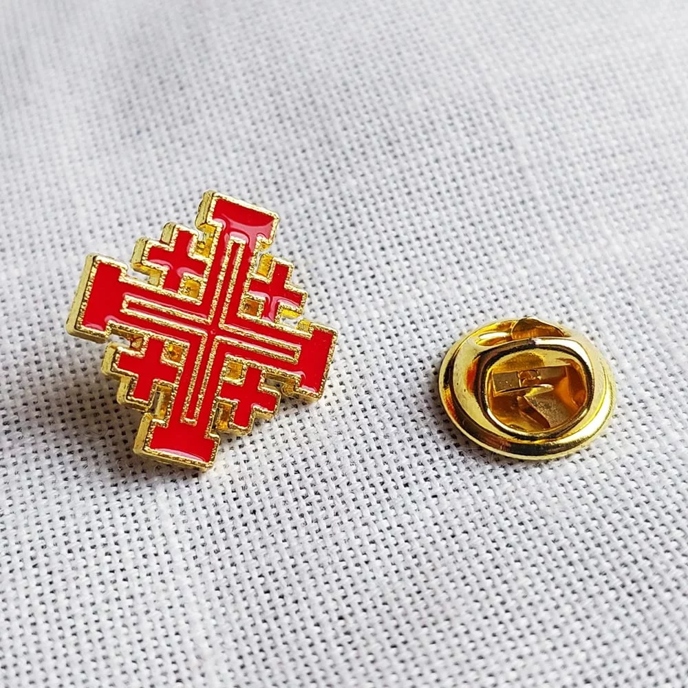 Jerusalem Cross Pin